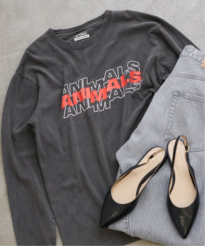 STUDIO WEAREALLANIMALS 別注CURE L/S Tシャツ(506839268) | フレームワーク(FRAMeWORK) - MAGASEEK