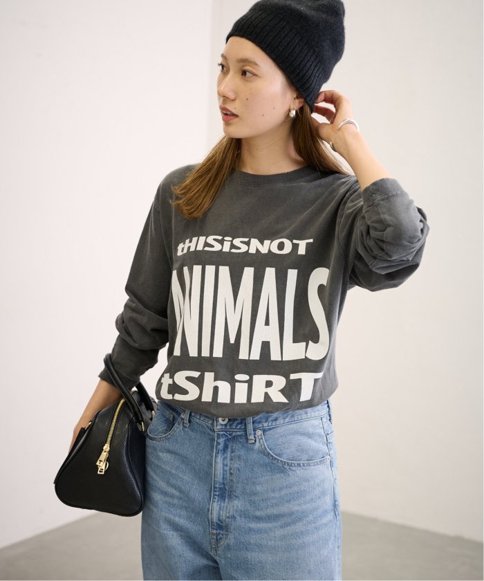 STUDIO WEAREALLANIMALS 別注This is not L/S Tシャツ(506839269) | フレームワーク(FRAMeWORK) - MAGASEEK