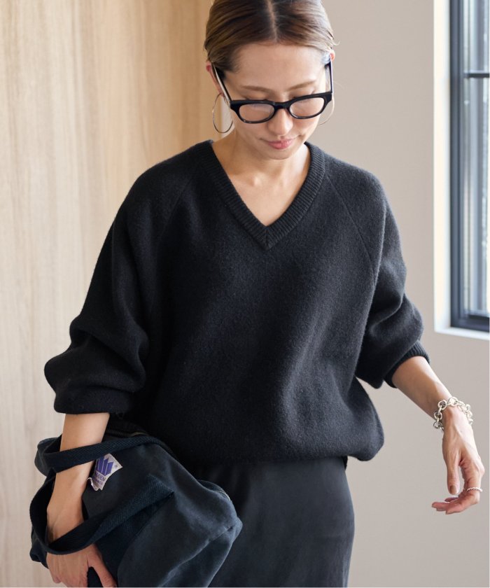 ≪追加予約≫AQUA Vネックプルオーバー(506841124) | フレームワーク(FRAMeWORK) - MAGASEEK