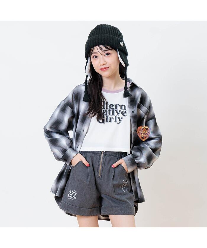 チャーム付きシャツ(506013467) | アルジー(ALGY) - MAGASEEK