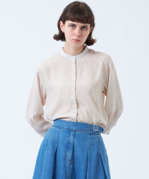 レタリングジオメトリープリントブラウス(507604823)｜阪急百貨店公式通販サイト｜阪急百貨店オンラインストア