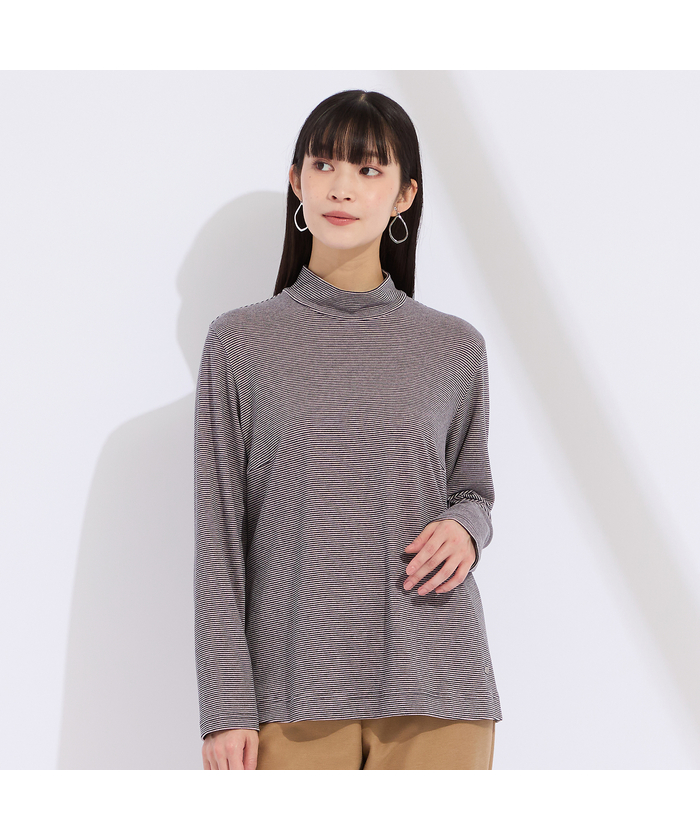 リリアンビューティ Liliane Burty 【M～4L】吸湿発熱ハイネックボ